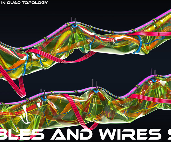 ArtStation - Wires & Cables set | Resources