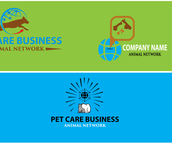 ArtStation - Animal Network Logo for Petshop | Artworks