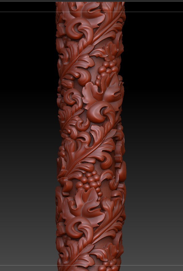 ArtStation - 3D model column for CNC machines | Resources