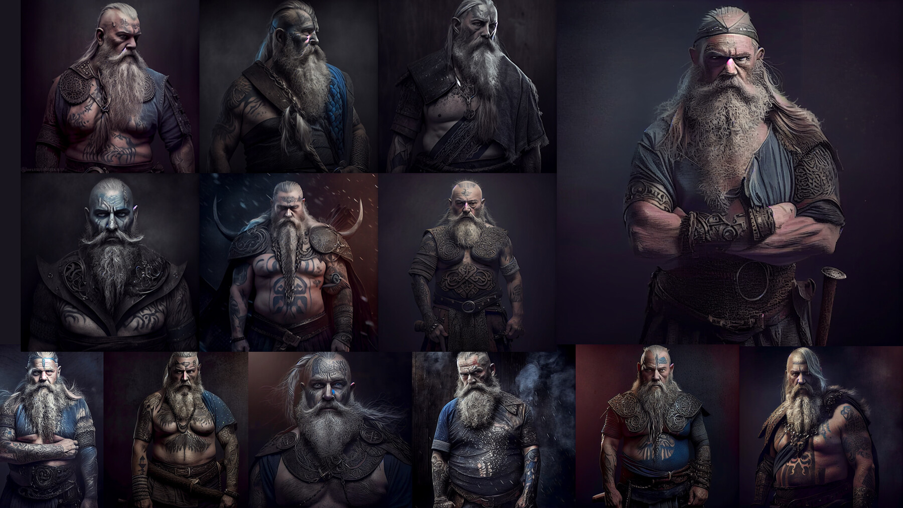 ArtStation - 200 Viking Illustration Pack Vol.01 | Artworks