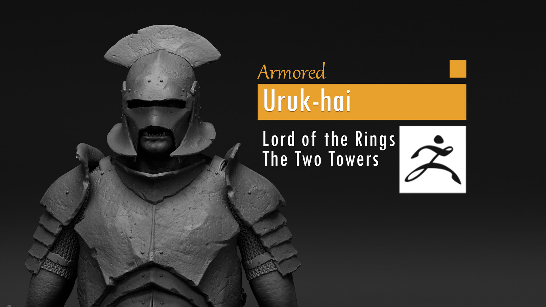 Eduardo Ruiz Urrejola - Armored Uruk-Hai - The Lord of the Rings - The ...
