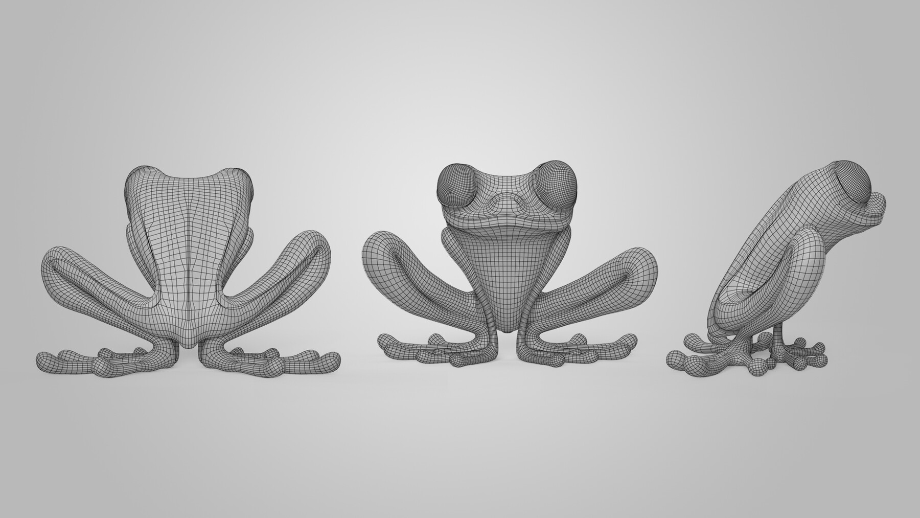 ArtStation - Orange Rainforest Frog Stylized | Game Assets