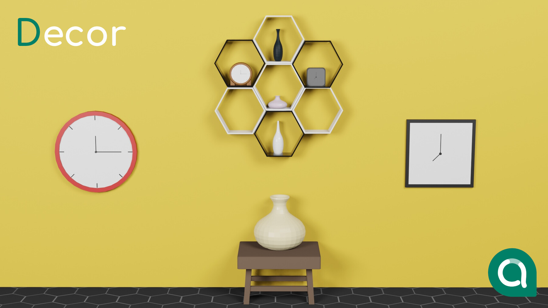 ArtStation - Polygon Bedroom | Game Assets