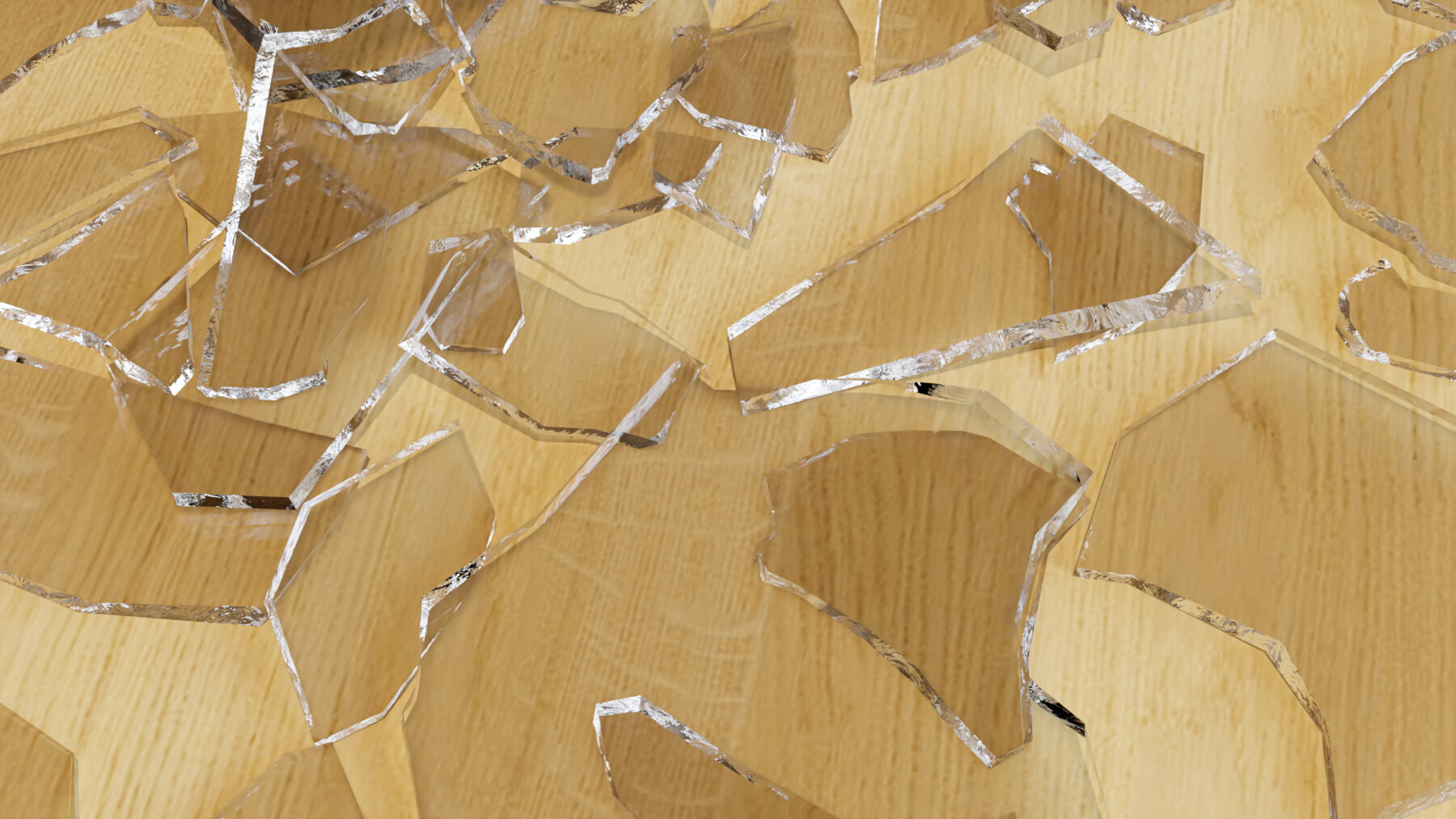 ArtStation - Broken Glass Debris - Large | Resources