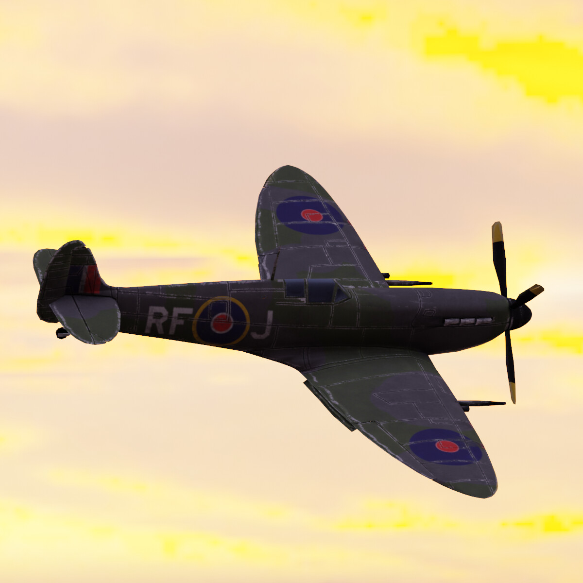 ArtStation - CARTOON PLANE LOW POLY GAME READY | Game Assets