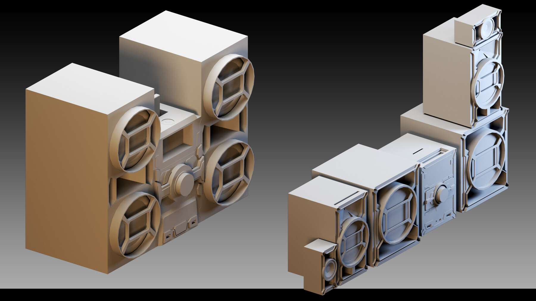 ArtStation - 54 Old Devices- High detail 3d models | Resources