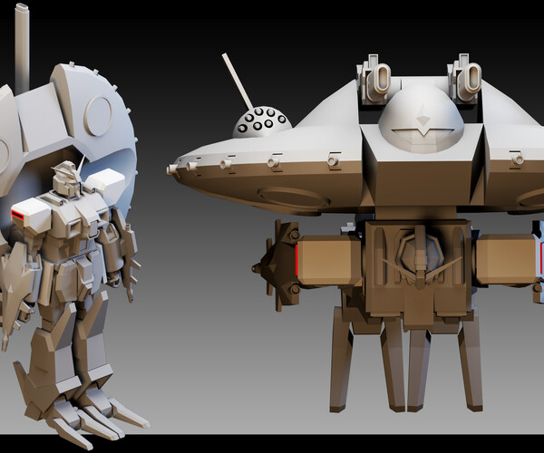 ArtStation - Transformers- 01- High detail 3d models | Resources