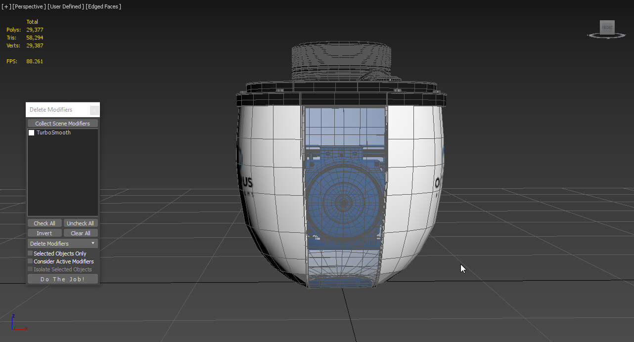 ArtStation - Epsilon 135 Lightweight and Cost Efficient ISR System 3D Model | Resources