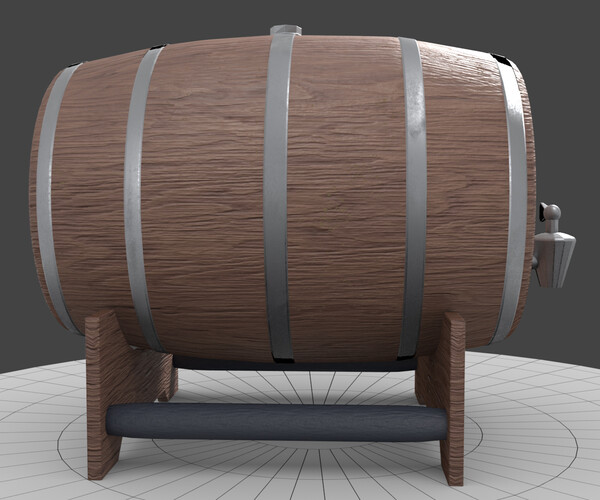 ArtStation - Barrel | Game Assets