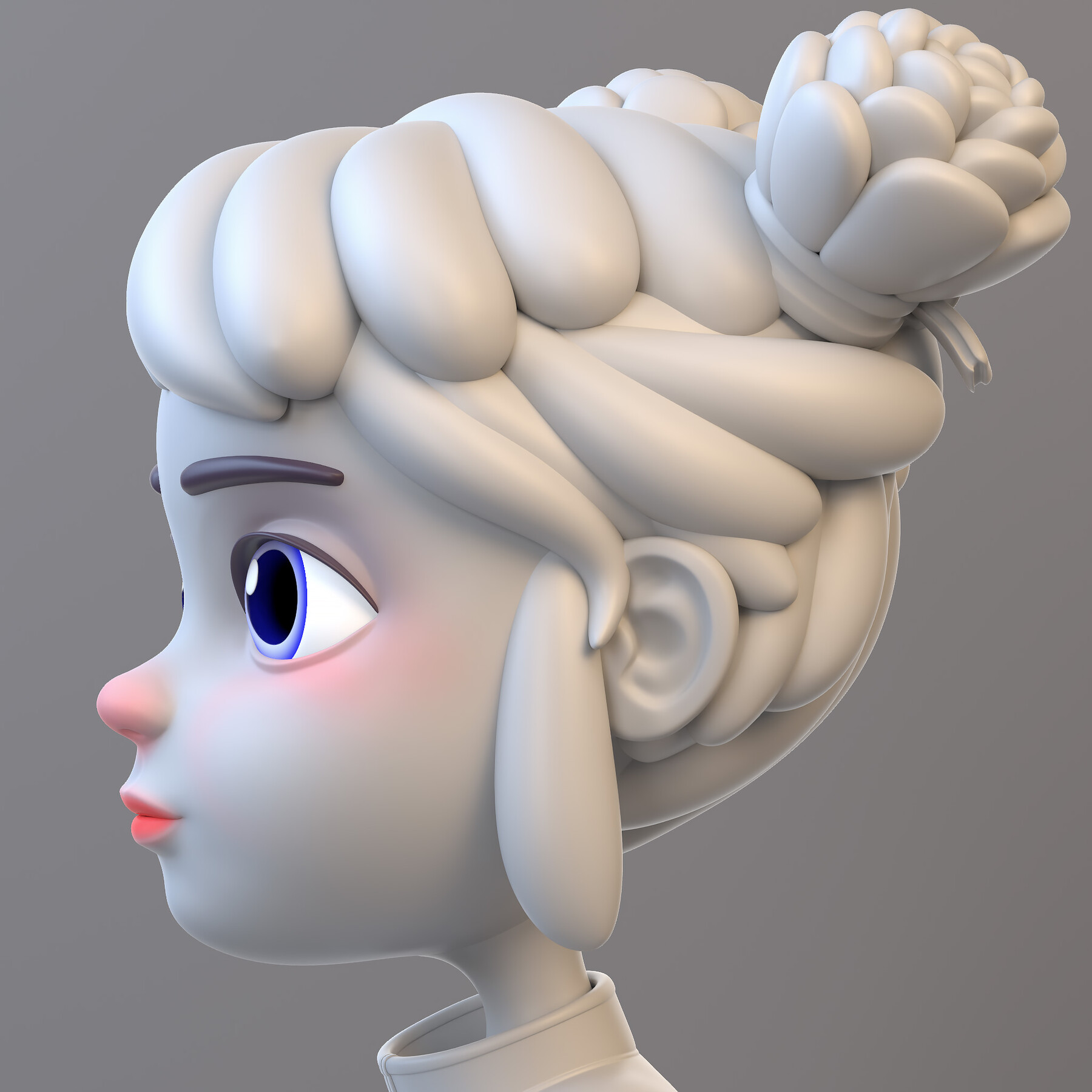 ArtStation - Cartoon Teenage Girl | Resources