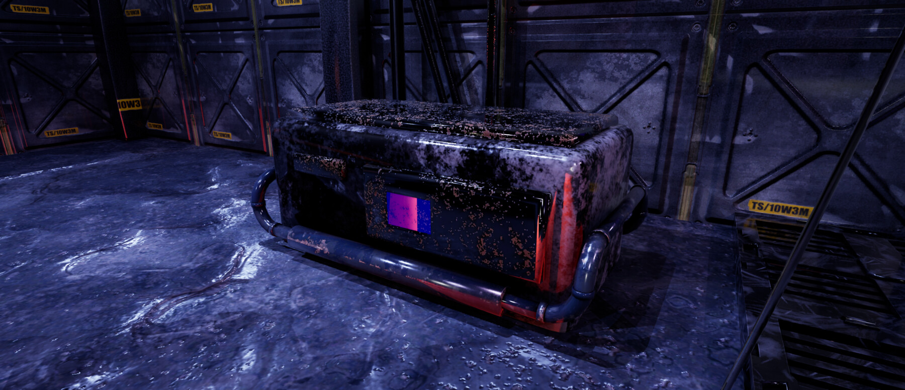 ArtStation - Cyber level building assets | Game Assets