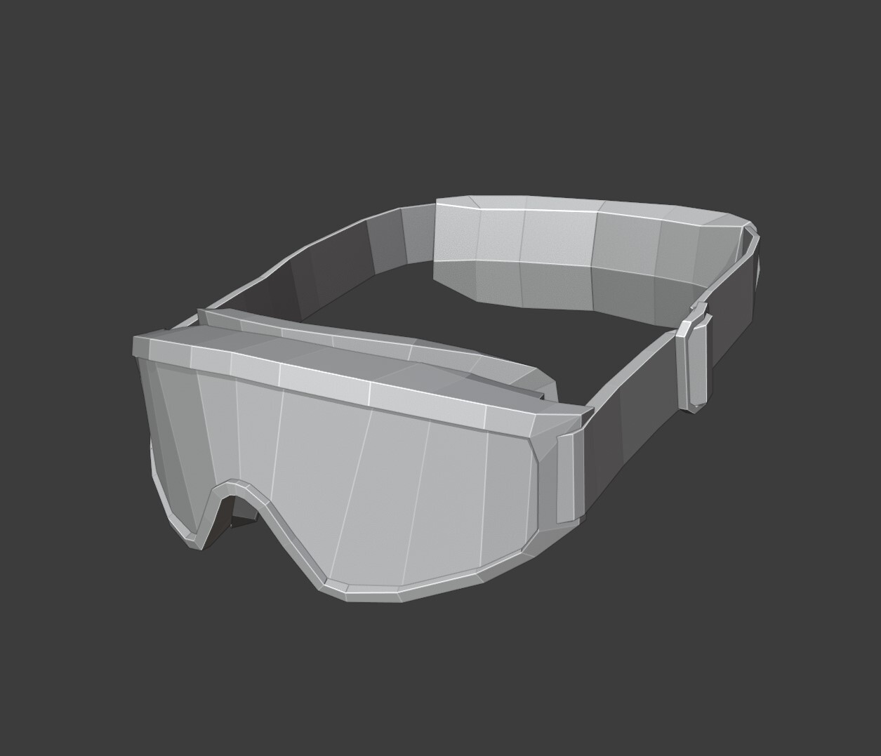 ArtStation - Tactical Goggles Low Poly | Game Assets