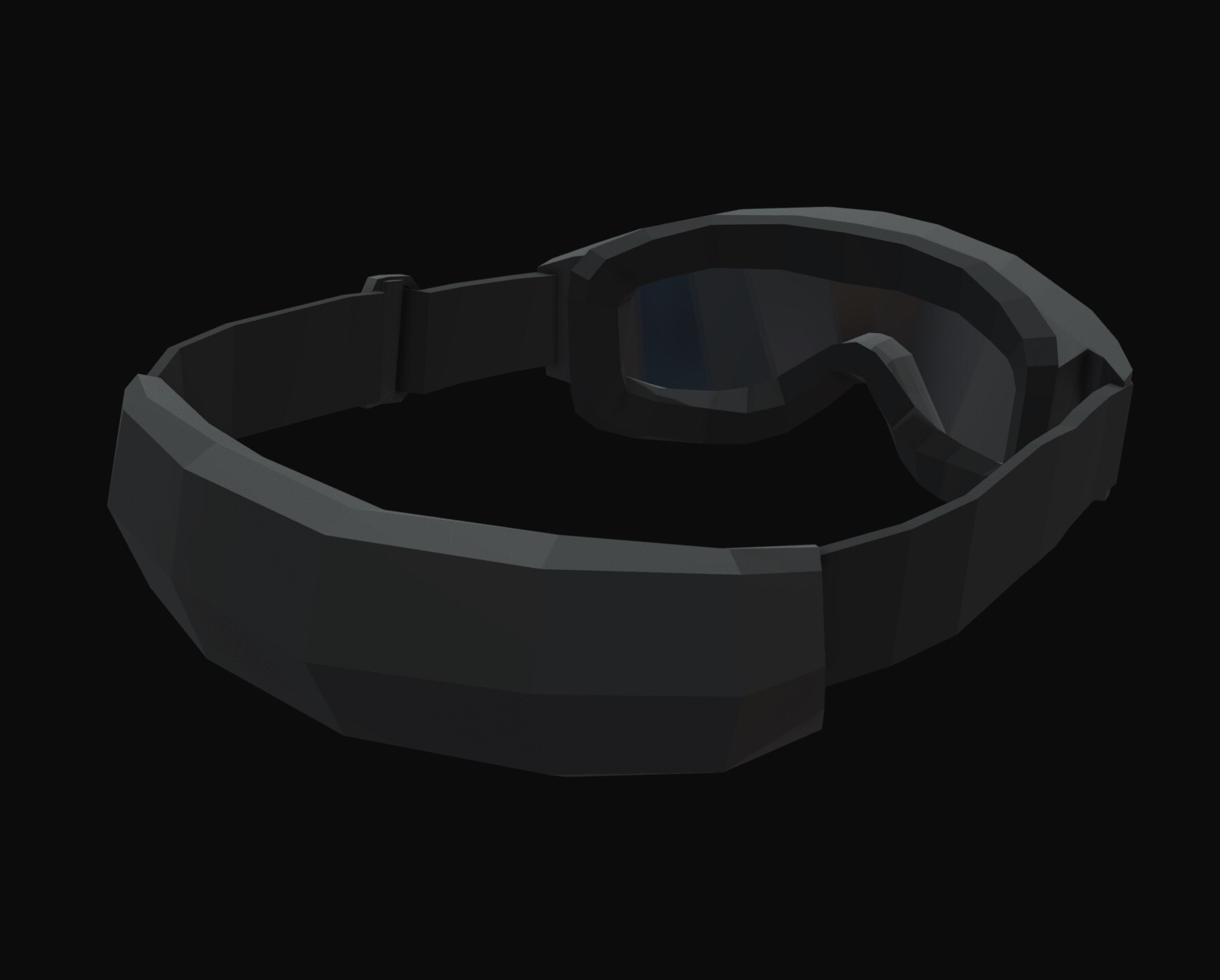 ArtStation - Tactical Goggles Low Poly | Game Assets