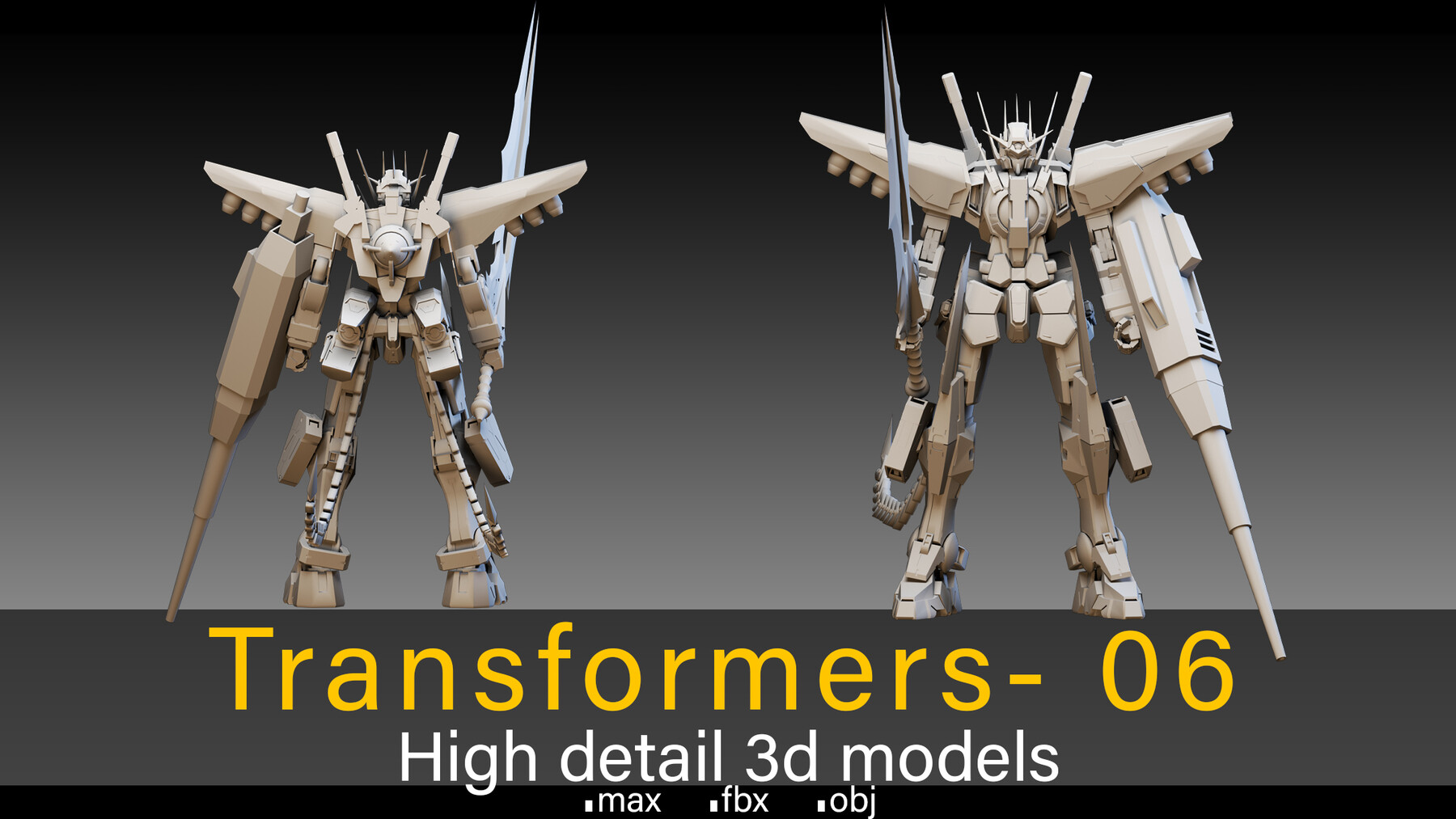 ArtStation - Transformers- 06- High detail 3d models | Resources