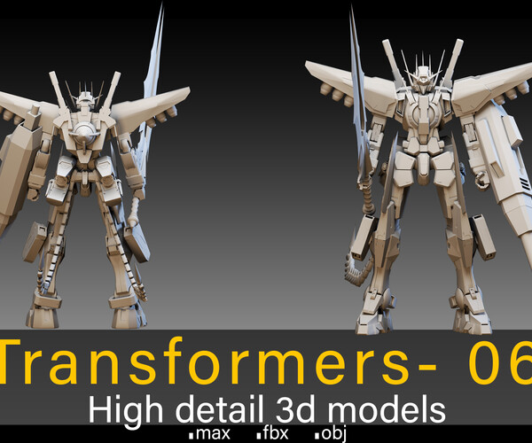 ArtStation - Transformers- 06- High detail 3d models | Resources