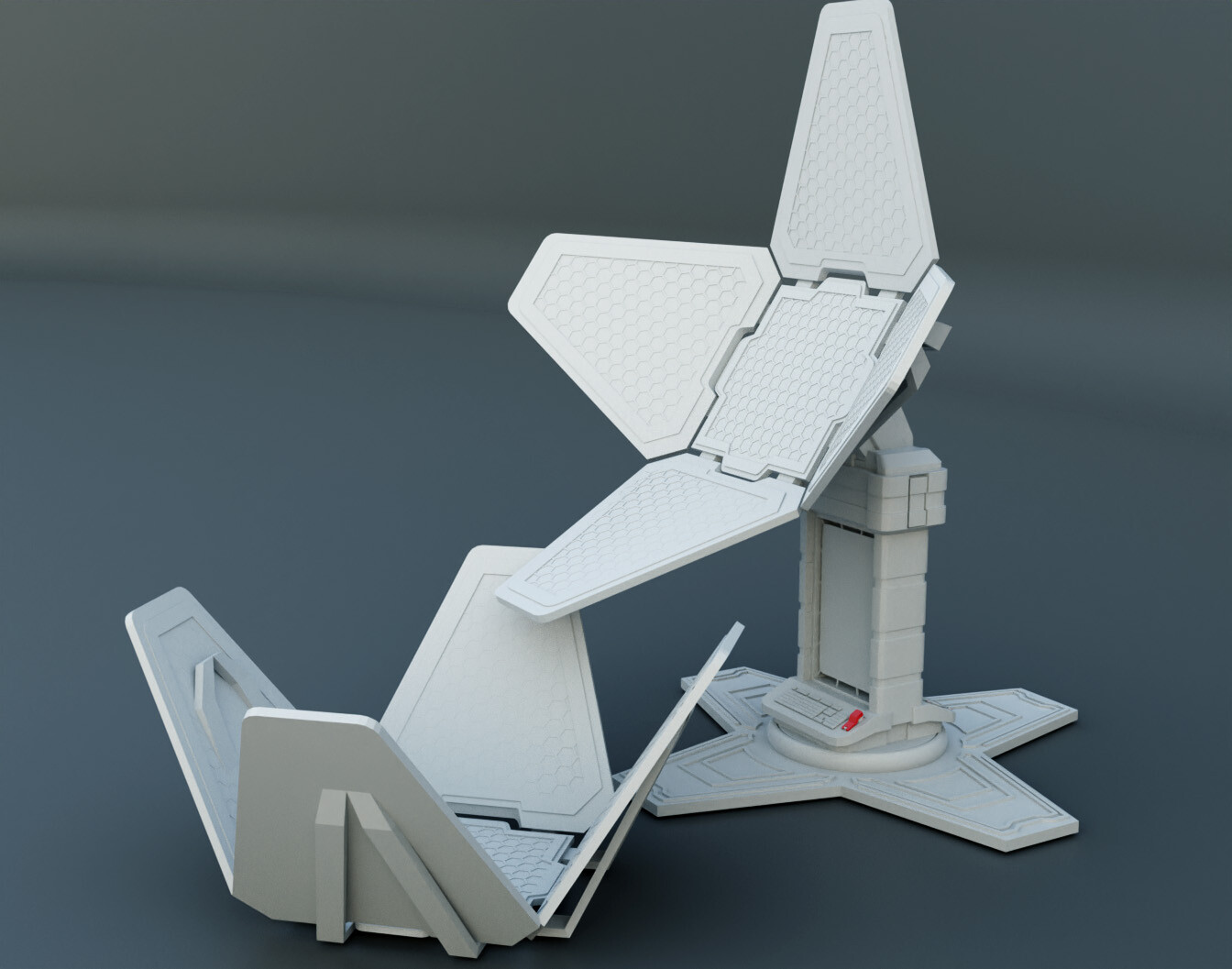 ArtStation - 15+ Sci-Fi Modular solar panels Kit | Resources