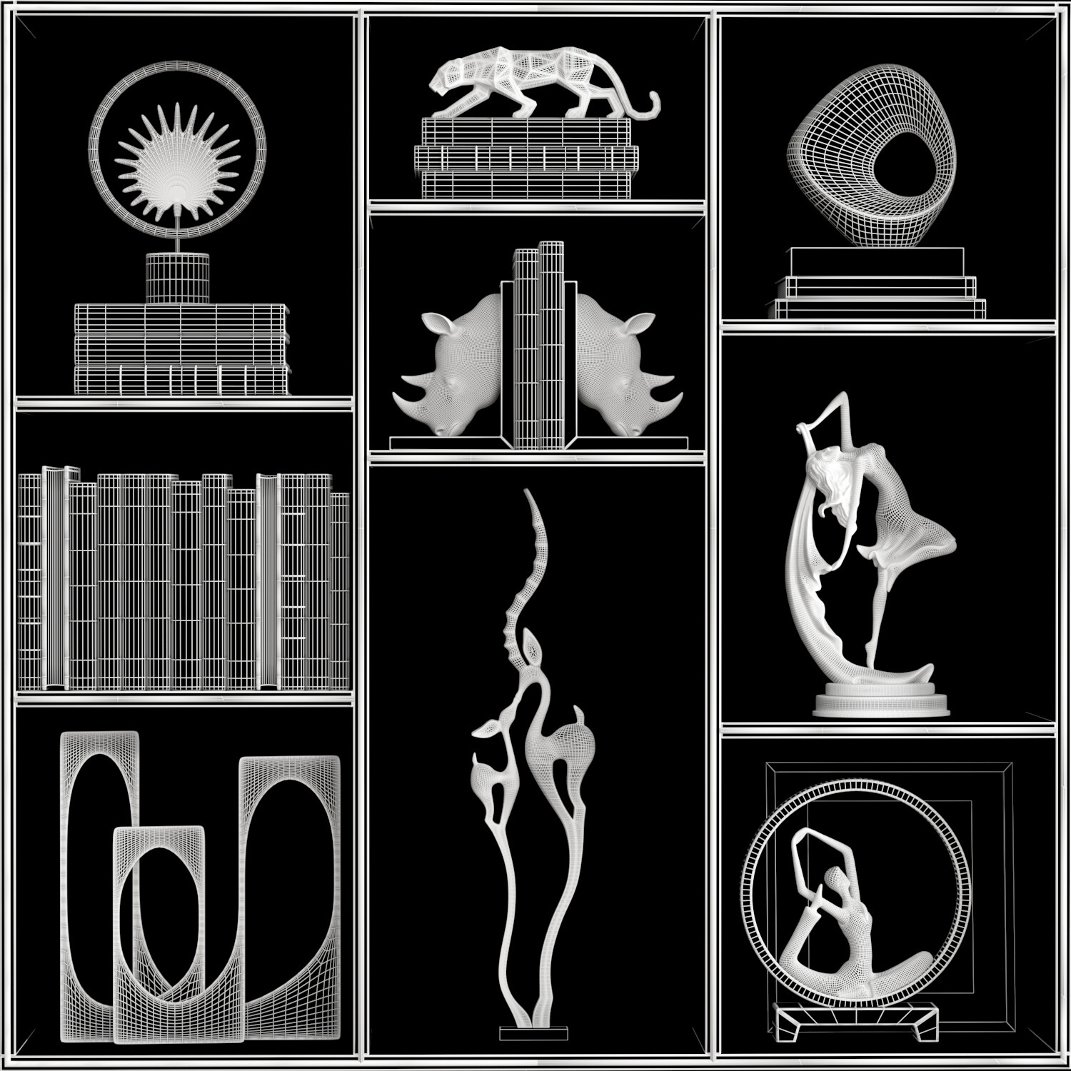 ArtStation - decorative set 28 | Resources