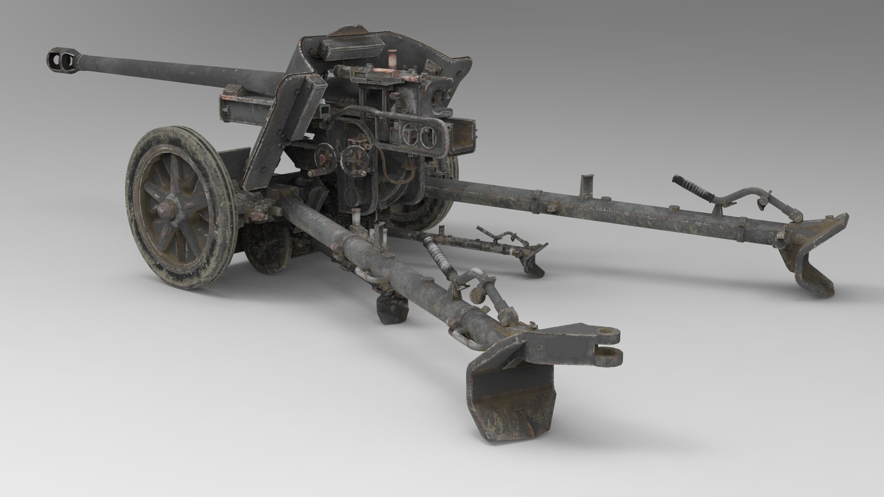 ArtStation - 5-cm PaK 38 | Game Assets
