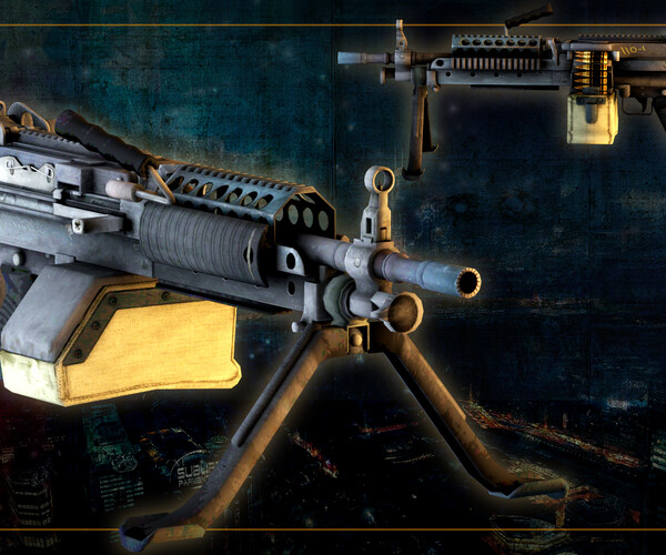 ArtStation - 25 Guns_ 3d models | Resources