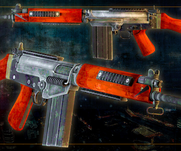 ArtStation - 25 Guns_ 3d models | Resources