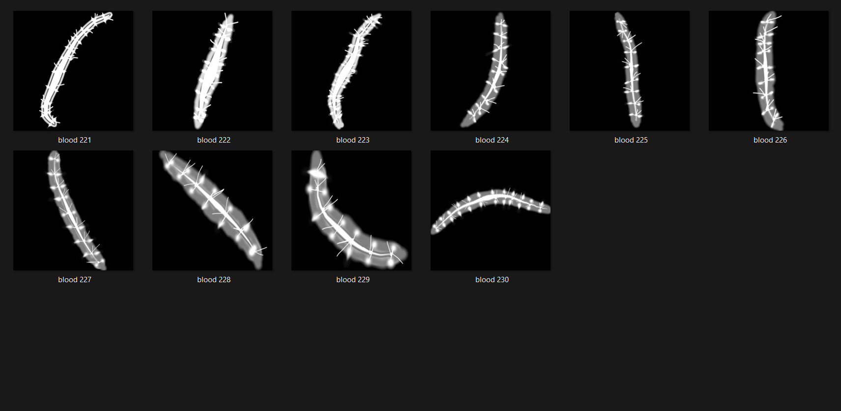 ArtStation - Blood 300 Alpha Patterns 2K Size Full Pack | Brushes