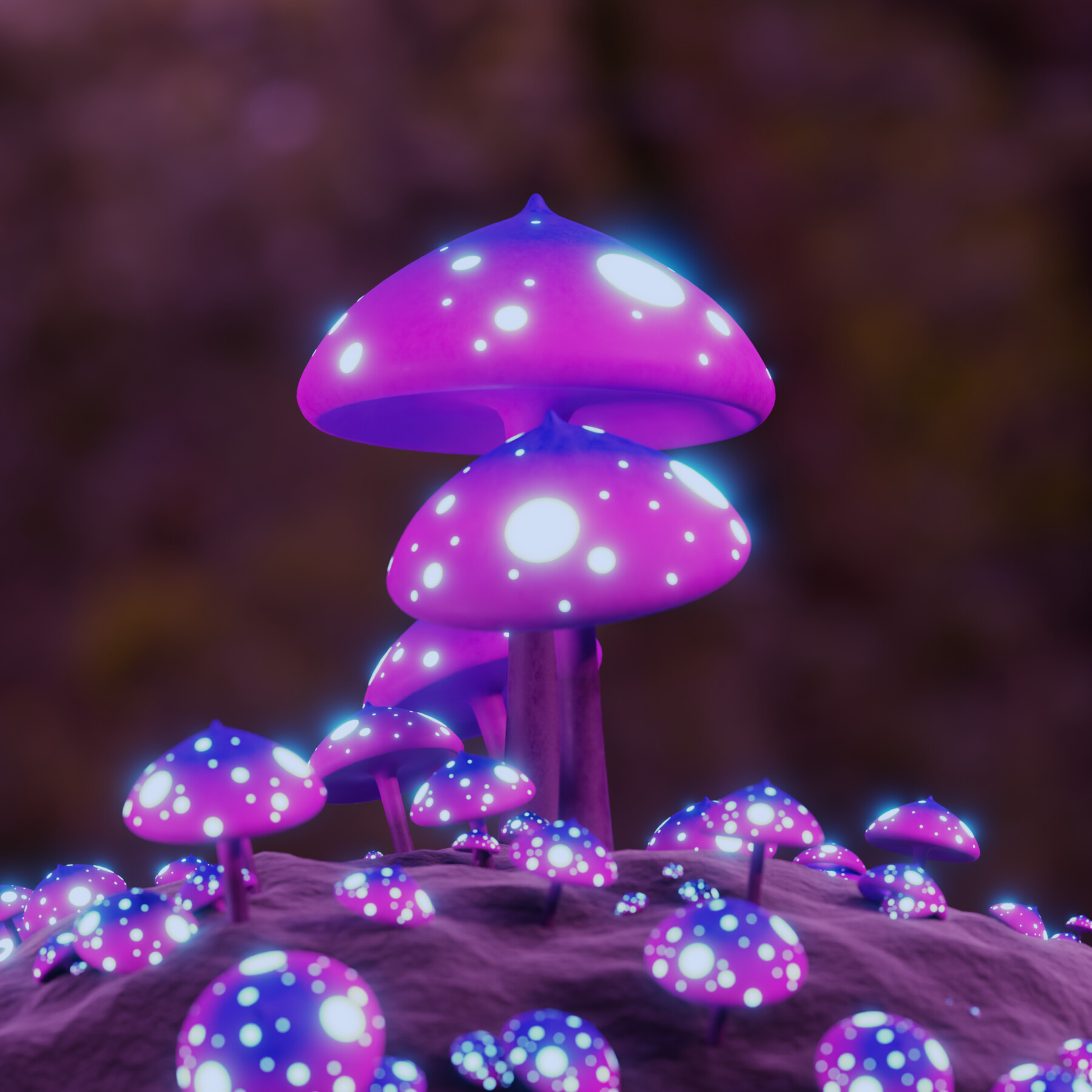 ArtStation - Glowing Mushroom | Game Assets