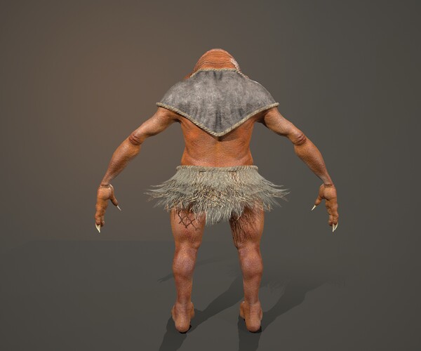 ArtStation - Lizard warrior | Game Assets