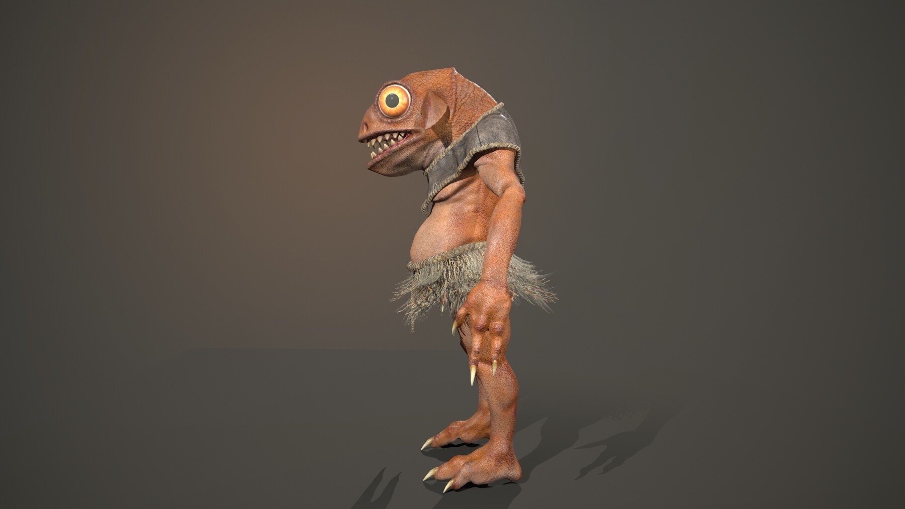 ArtStation - Lizard warrior | Game Assets