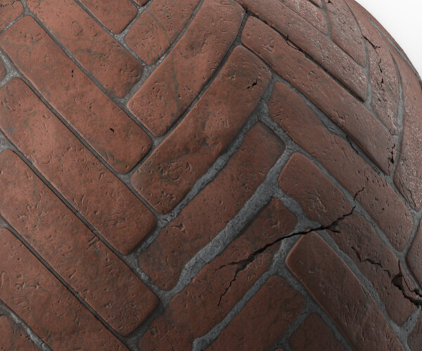 ArtStation - Tile Materials 34- Brick Walls By 3 Patterns Tiles - Pbr ...