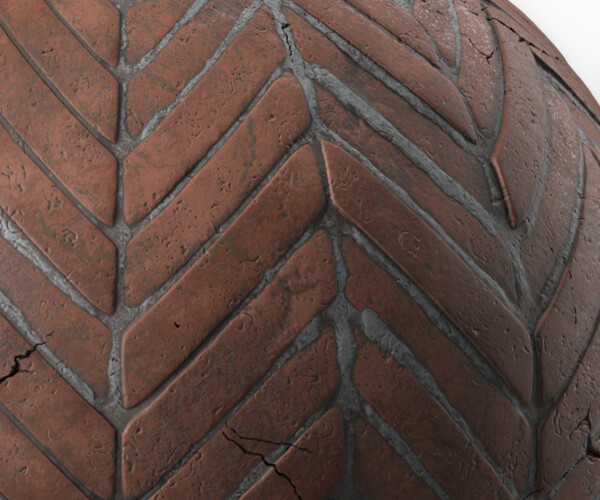 ArtStation - Tile Materials 34- Brick Walls By 3 Patterns Tiles - Pbr ...