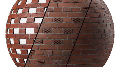 ArtStation - Tile Materials 32- Brick Walls By 3 Patterns Tiles - Pbr ...