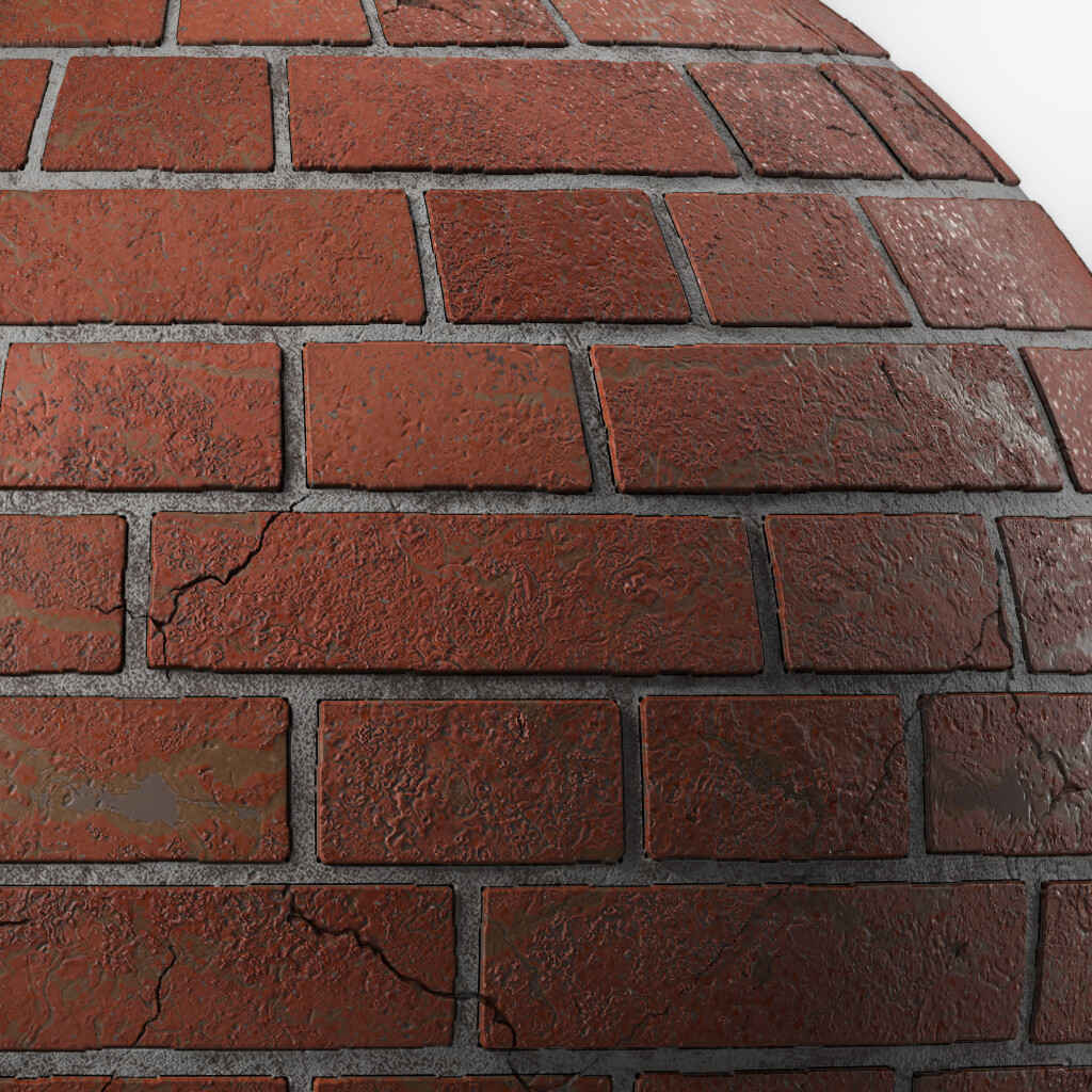 ArtStation - Tile Materials 32- Brick Walls By 3 Patterns Tiles - Pbr 4k Seamless | Resources