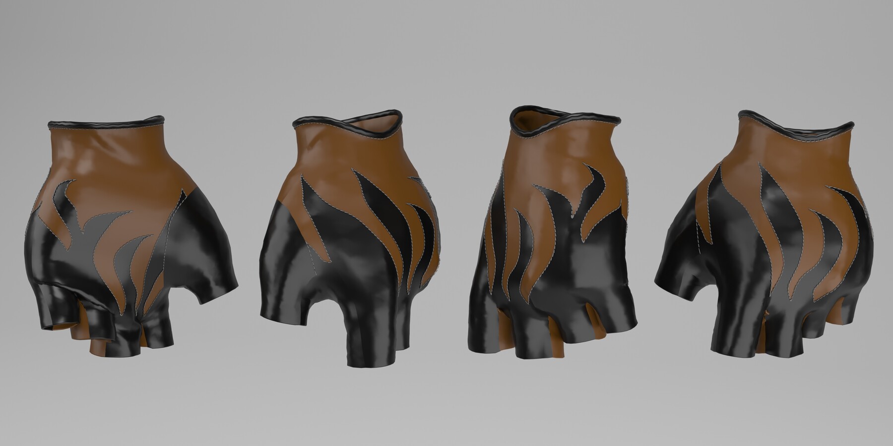 ArtStation - Men's gloves(1model free) | Game Assets