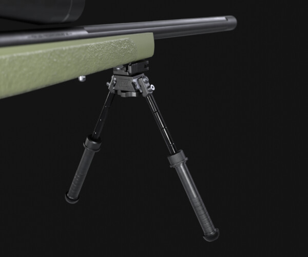 ArtStation - FN SPR A3G Sniper Rifle | Game Assets