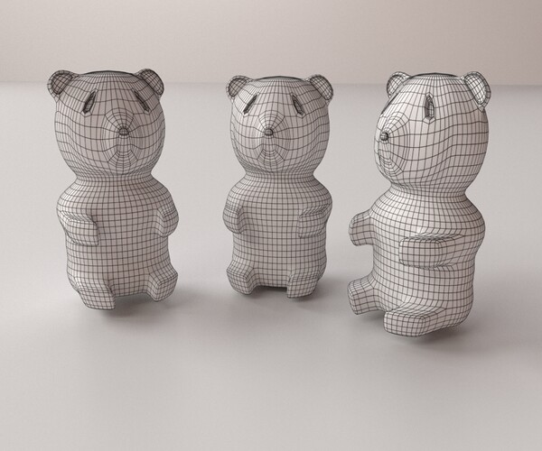 ArtStation - Gummy Bear | Game Assets