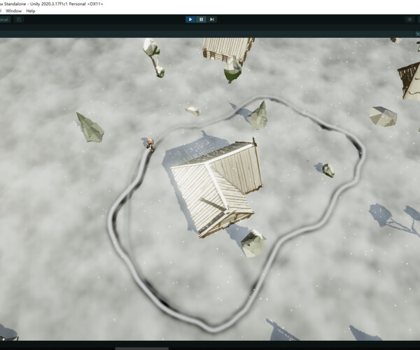 Artstation Unity Vfx Interactive Snow Game Assets