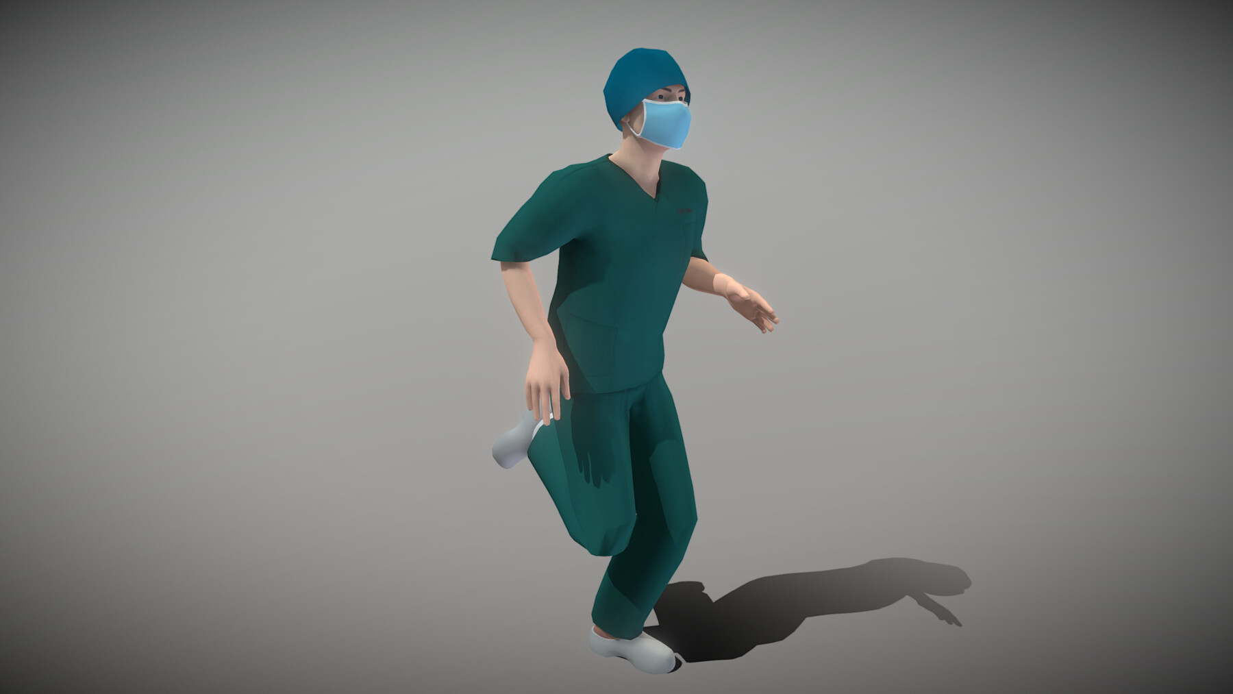 ArtStation - Operating Room Male Doctor | Game Assets