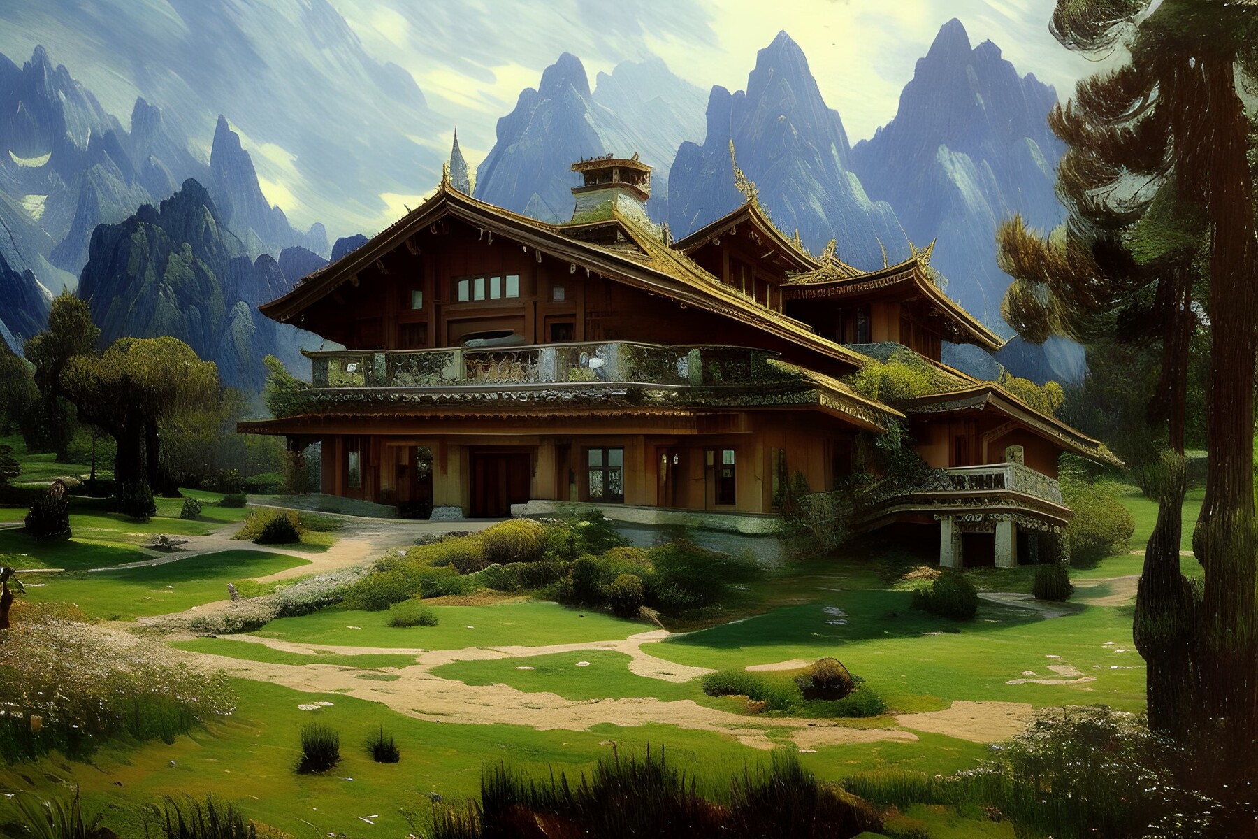 ArtStation - Pack of 53 houses on rural area | Artworks