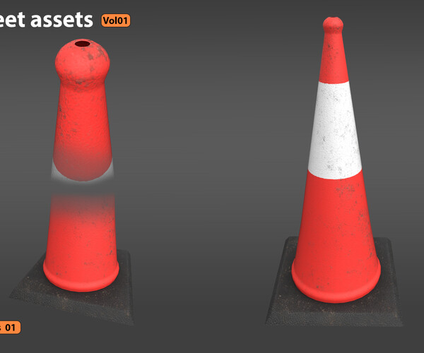 ArtStation - 14 Street Assets_vol01 | Game Assets