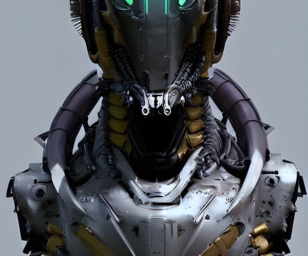 ArtStation - Portrait of android | Artworks