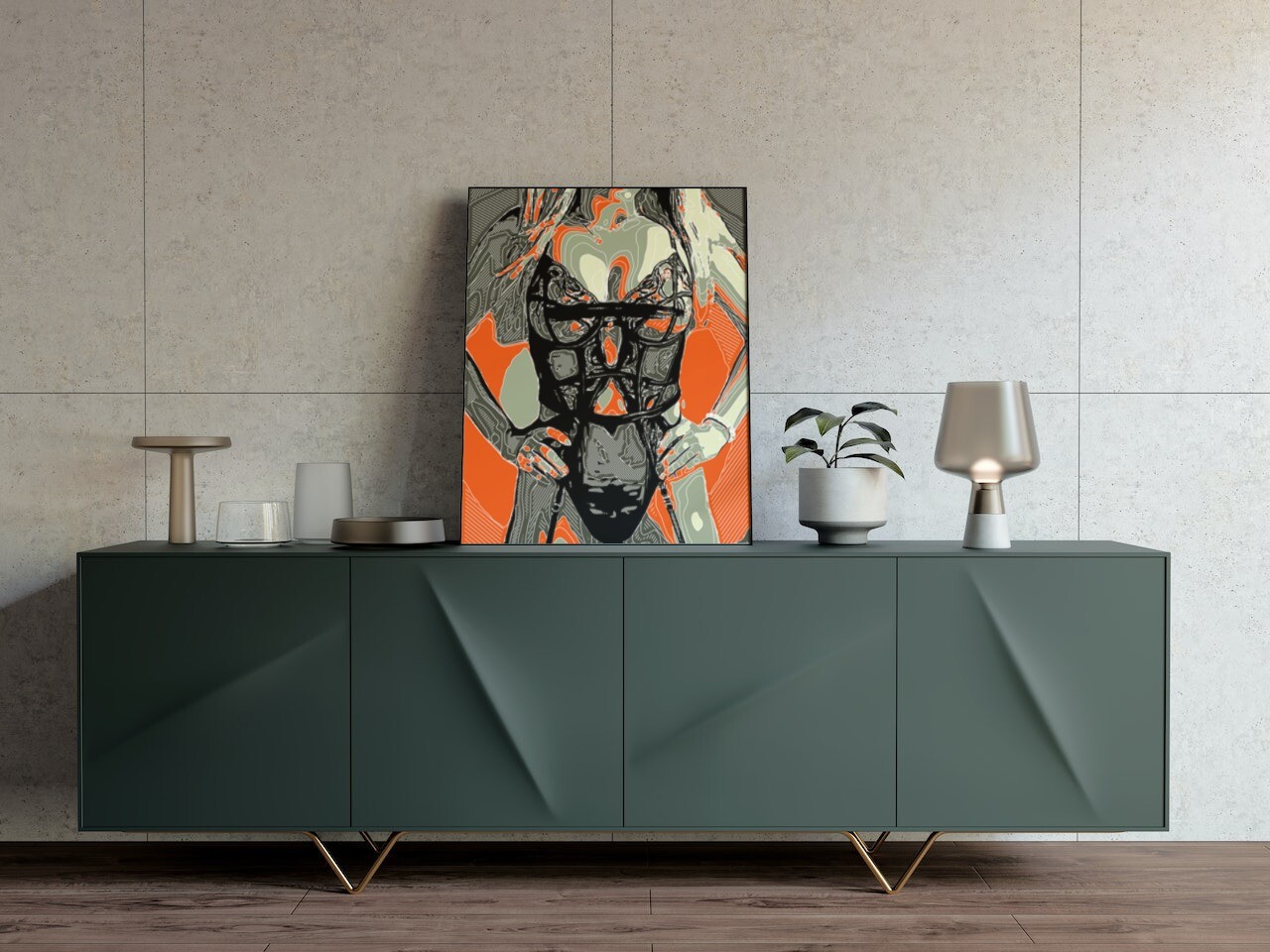 ArtStation - Abstract Geometric Girl #75 | Artworks