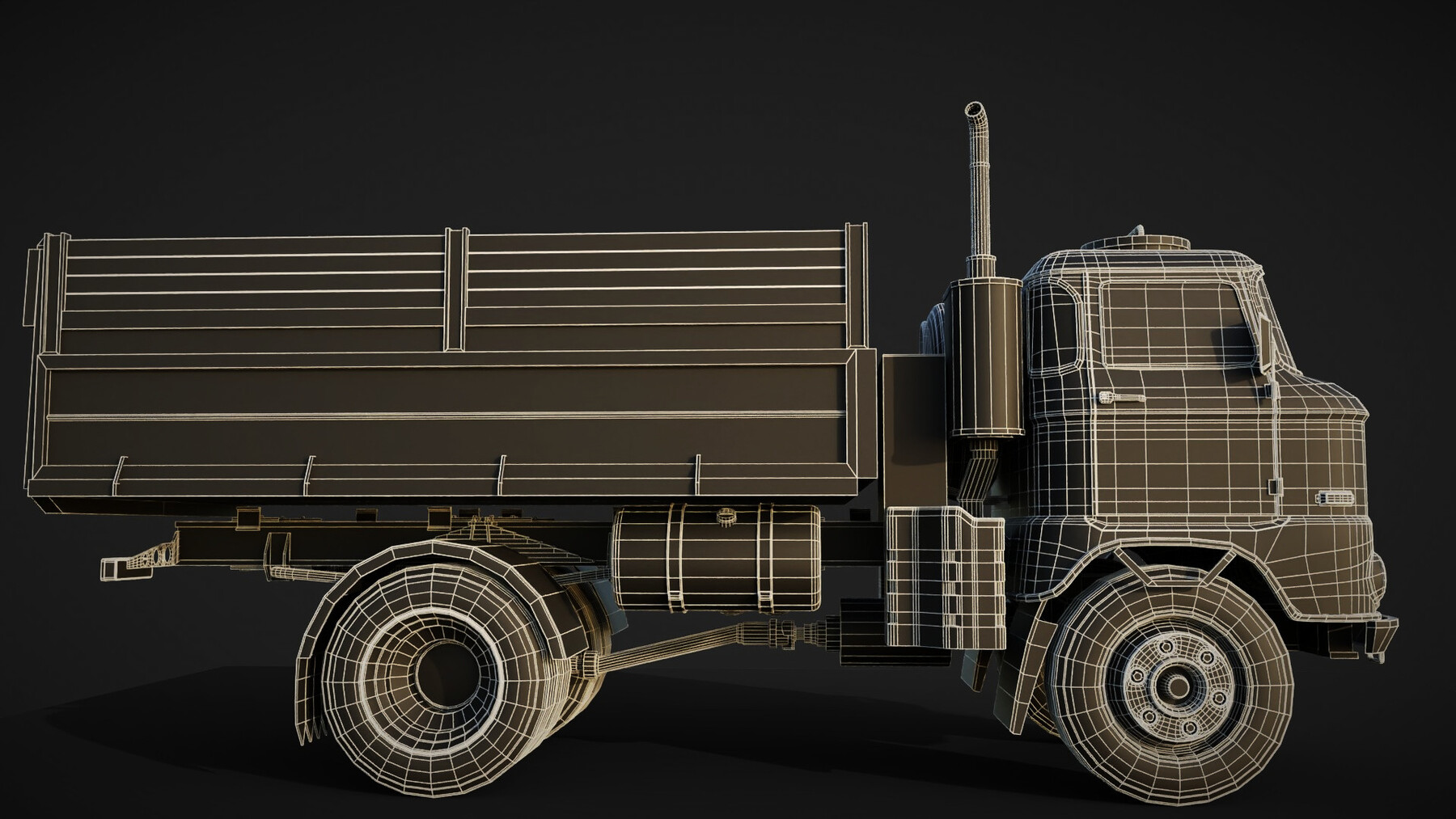 ArtStation - lorry truck | Game Assets