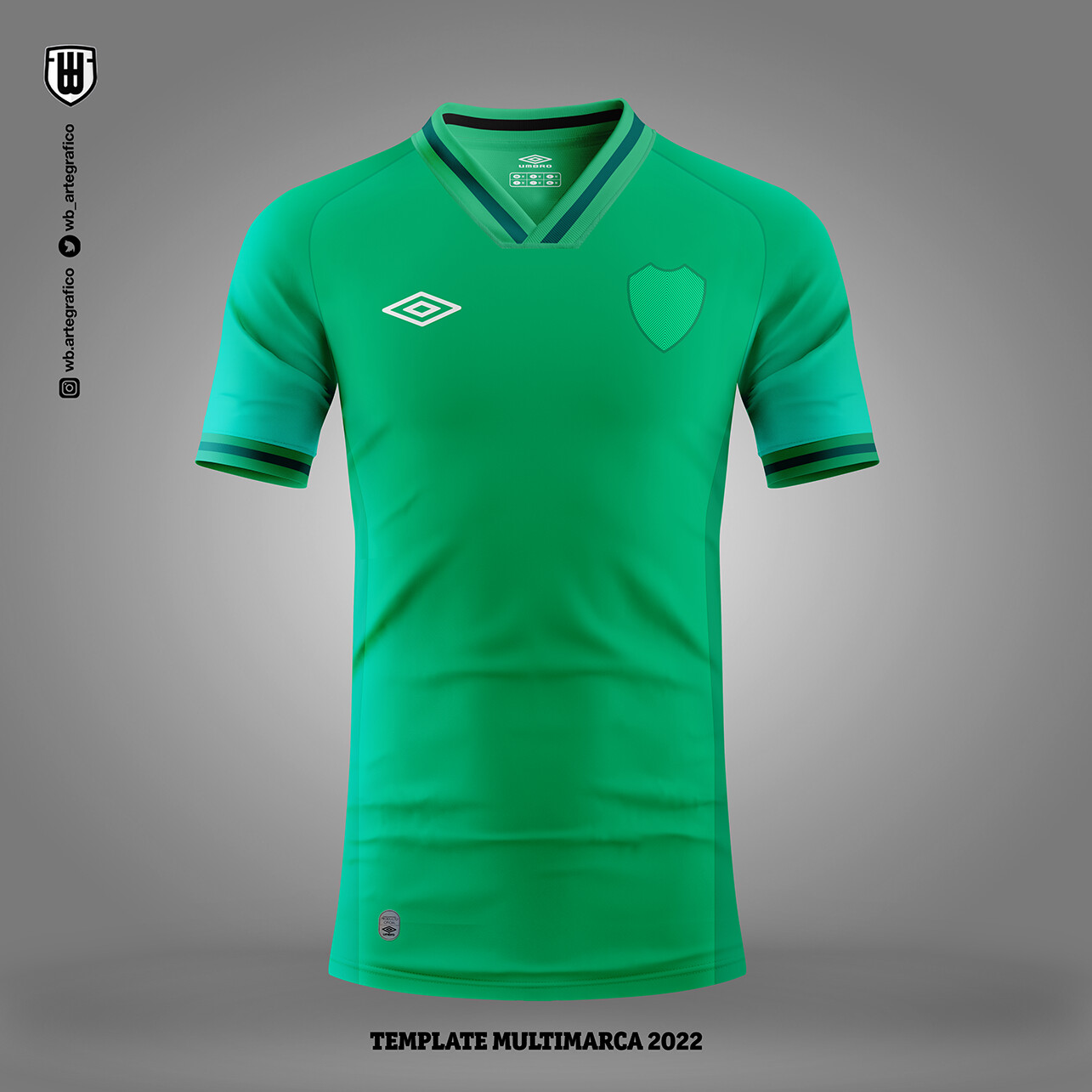 ArtStation - TEMPLATE MULTIBRAND psd (4 neck styles) | Resources