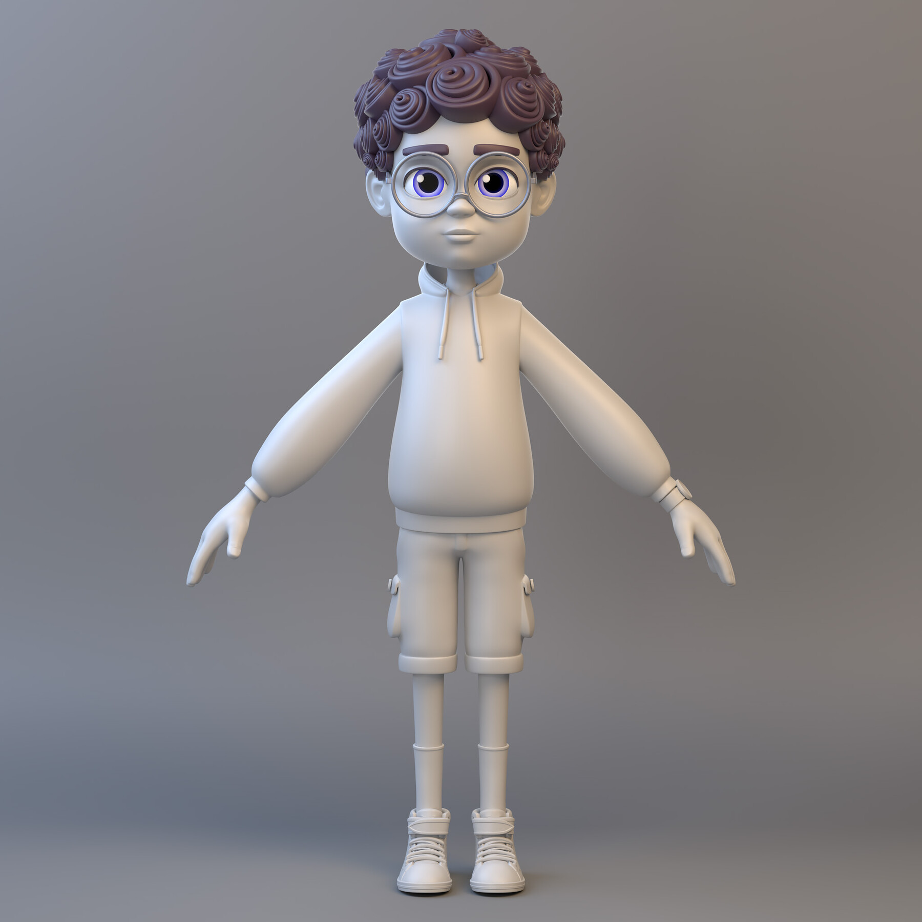 ArtStation - Cartoon Teenage Boy | Resources