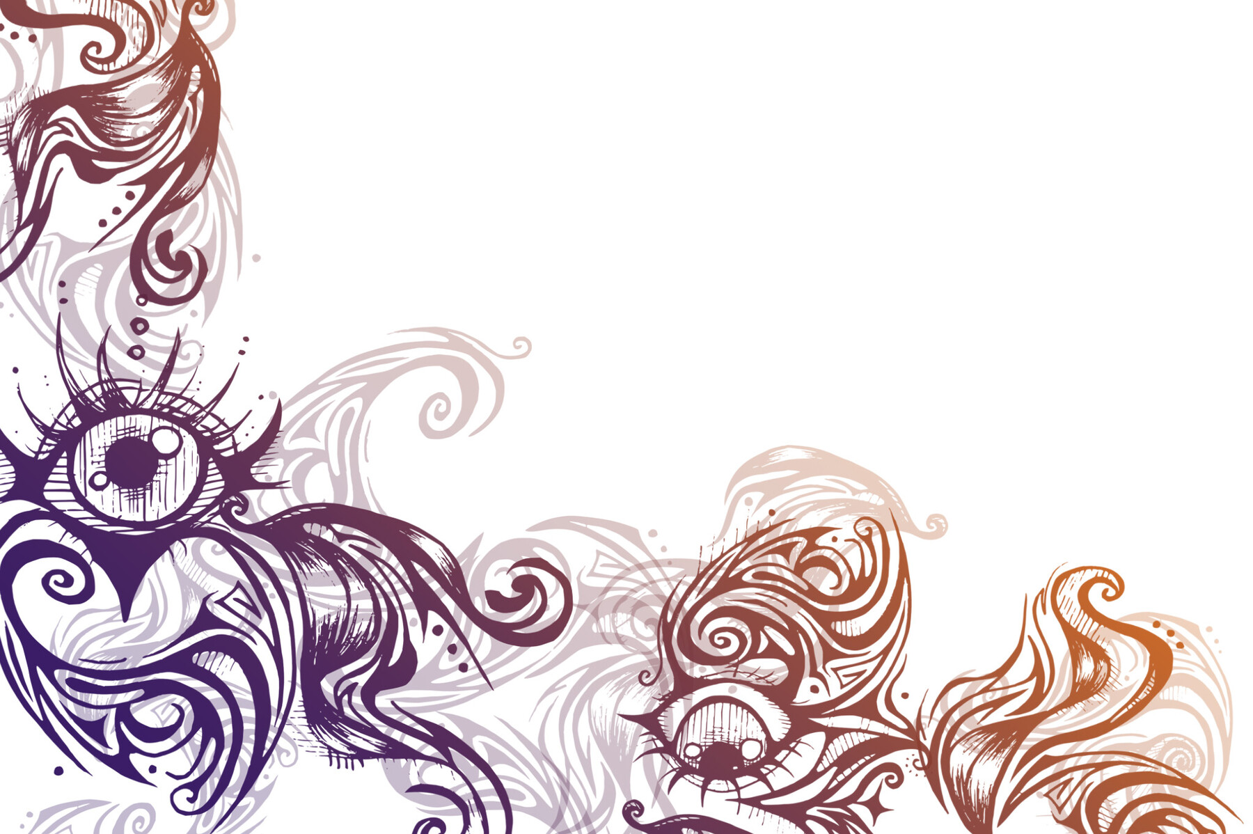 ArtStation - XFunk Dark Shadow Tattoos (Vector, PNG, Brushes) | Brushes