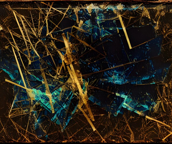 ArtStation - Pack of 38 shattered textures | Artworks