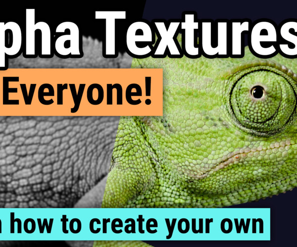 ArtStation - How to create your own Alpha Textures for Sculpting ...