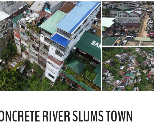 ArtStation - 363 photos of Tall Concrete River Slums Town | Resources