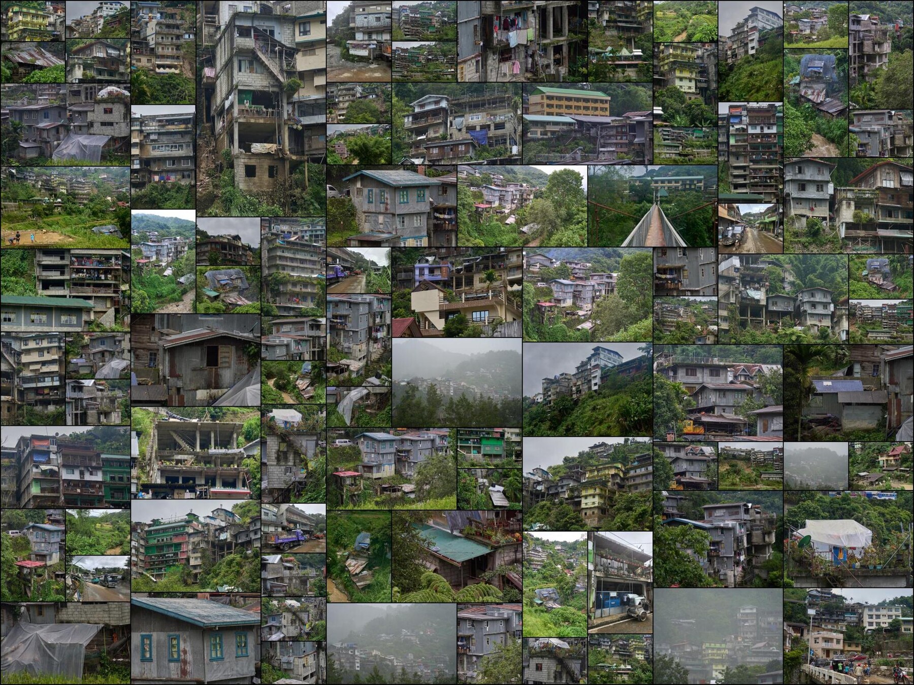 ArtStation - 363 photos of Tall Concrete River Slums Town | Resources