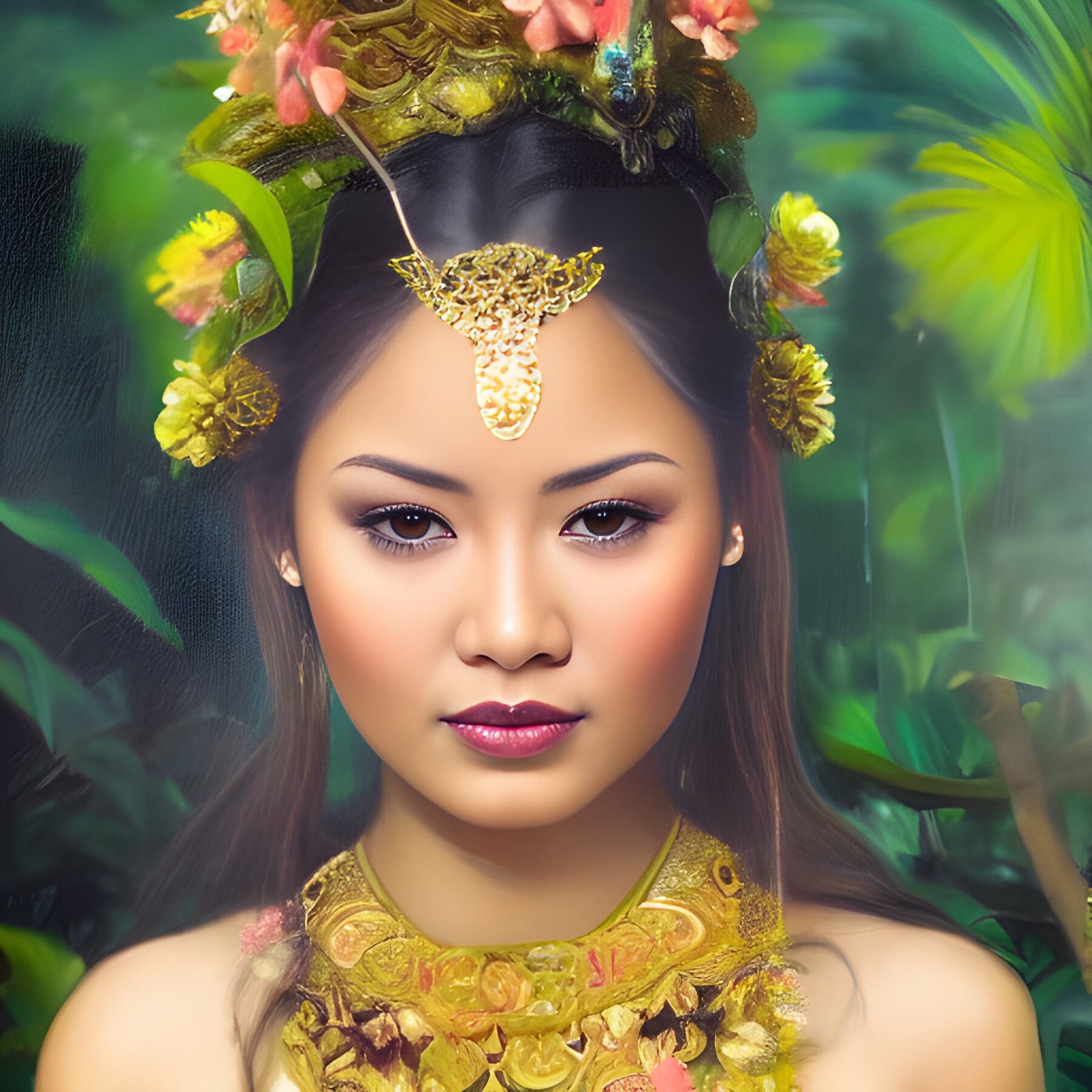 ArtStation - Pack of 27Portraits of a Bali Girl | Artworks